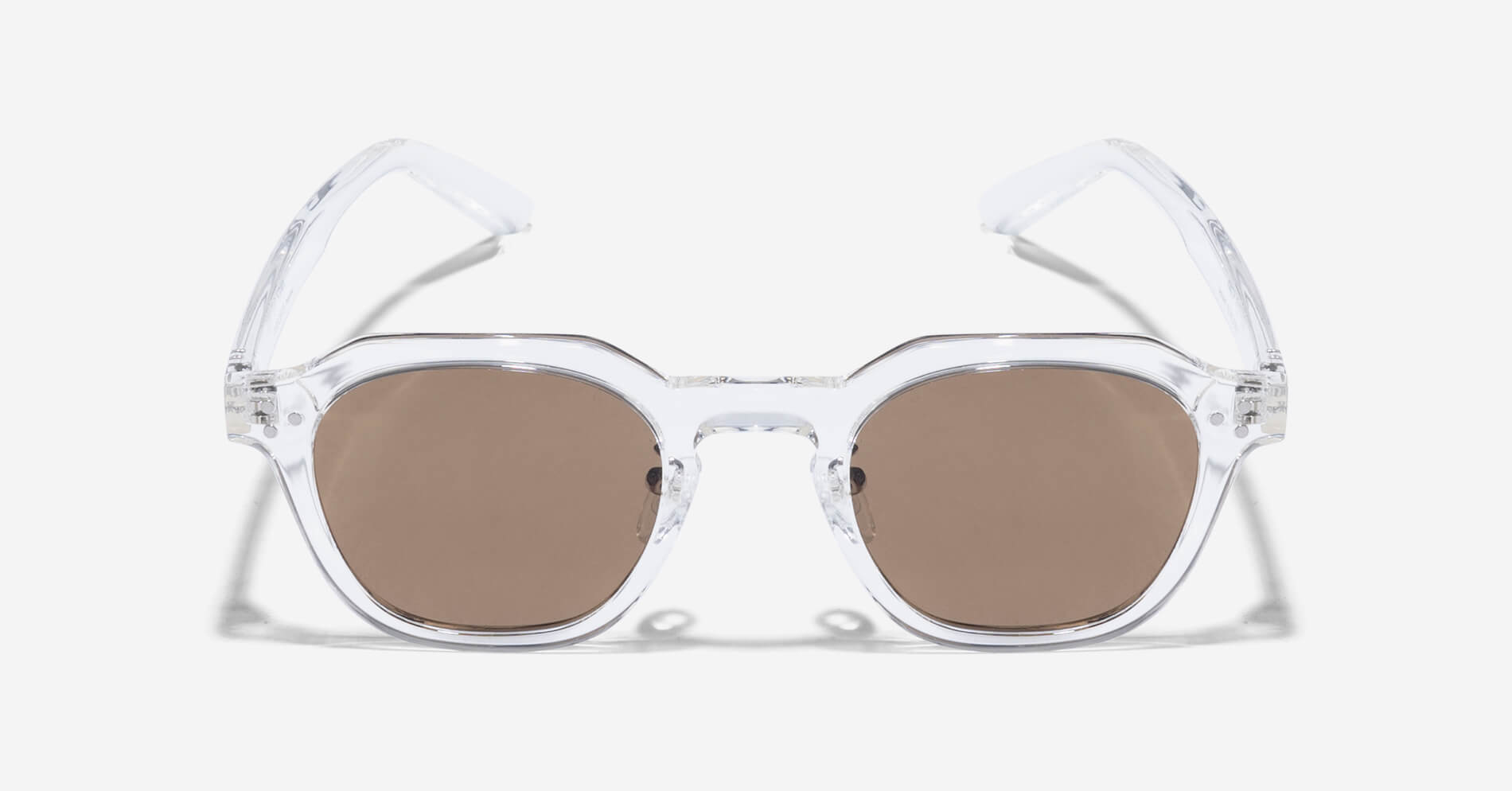 Kính mát gọng nhựa wayfarer - WAY 0058 - Màu trong suốt | VASCARA